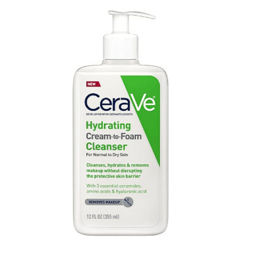 CeraVe Hydrating Cream to Foam Cleanser – Seraphim Beauty
