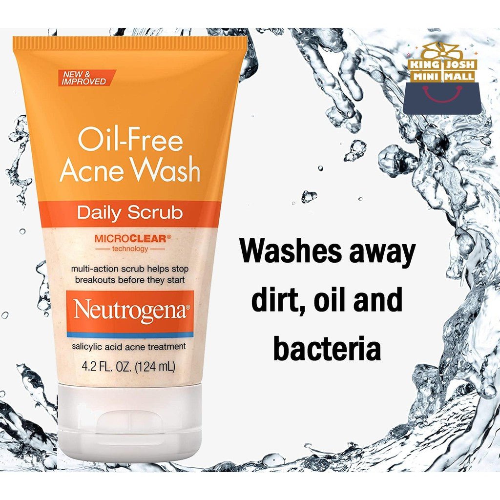 Neutrogena Oil-Free Acne Wash Daily Scrub | Seraphim Beauty